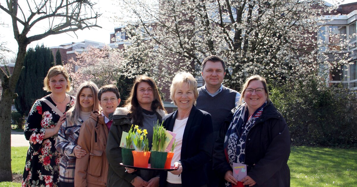 Blühende AWO-Ostergrüße - AWO Gelsenkirchen / Bottrop